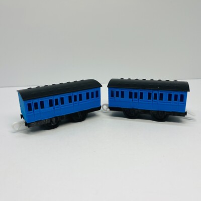 Thomas & Friends Trackmaster CUSTOM MADE BLUE PASSENGER COACH Trains 3D ...