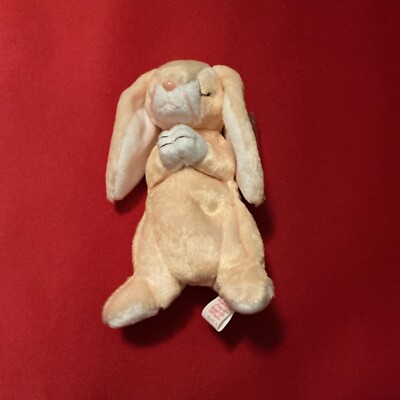 💛 TY Beanie Baby - GRACE the Praying Bunny 5.5” Stuffed Rabbit Plush ...