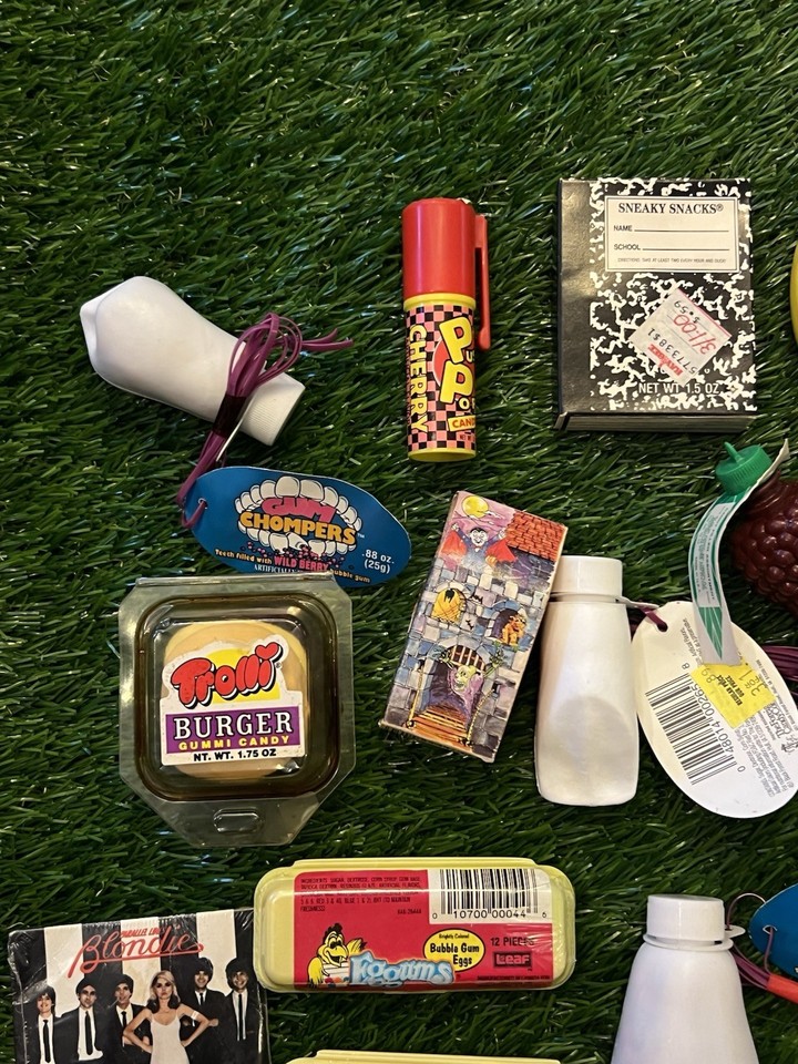 Lot Of 42 Vintage 80's 90's Candy Containers Bubble Gum Candy ...