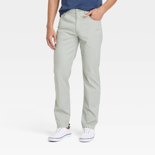 Men's Comfort Wear Slim Fit 5-Pocket Pants - Goodfellow & Co - | eBay