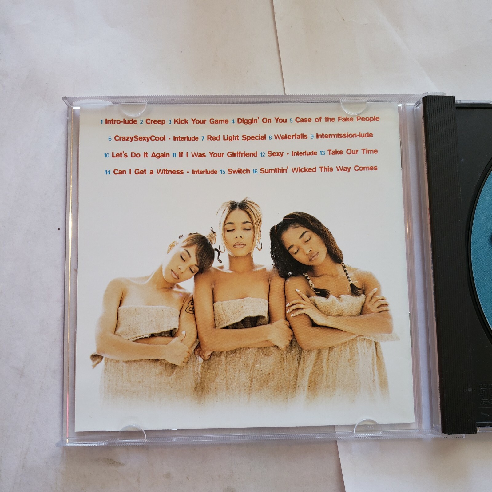 CrazySexyCool by TLC CD 1994 LaFace Records Can I Get A Witness Pre ...