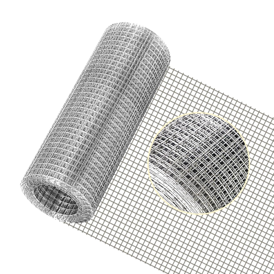 Stainless Steel mesh Hardware Cloth 1/4 inch Chicken Wire Fencing Wire ...