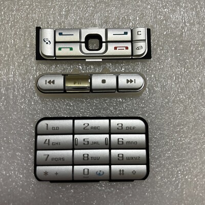 Original Nokia 3250 Silver Keypad Set | eBay
