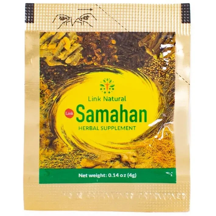 Samahan Ayurvedic Herbal Tea Packets - Sri Lankan Blend with 30 Sachets ...