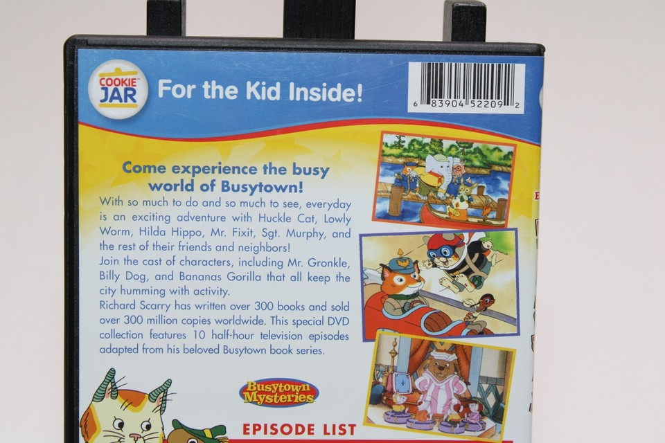 The Busy World of Richard Scarry Good Times Never End! (DVD) | eBay