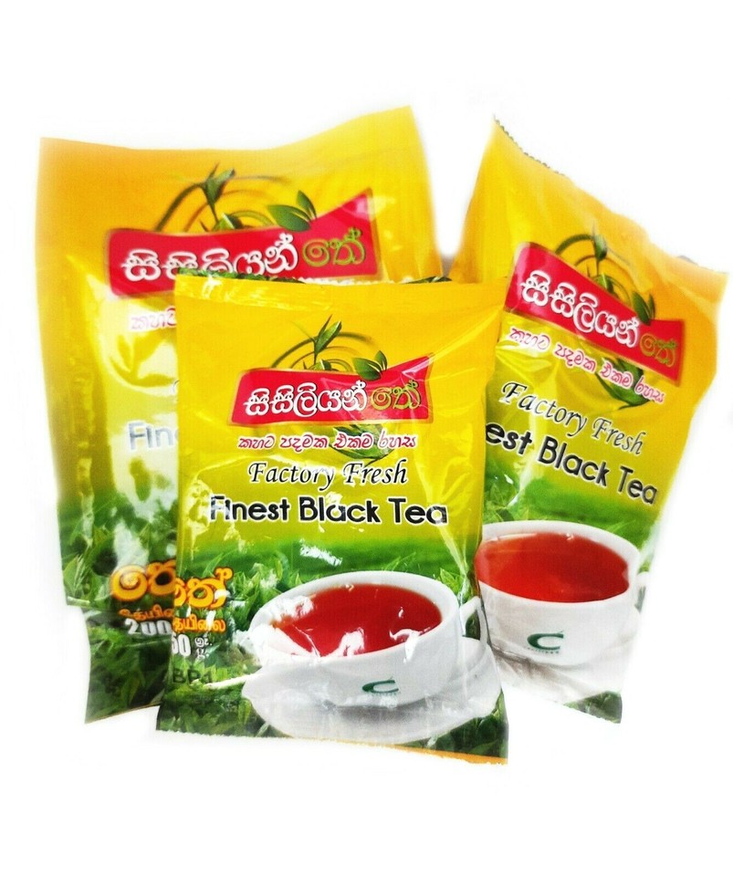 Ceciliyan Tea Pure Ceylon Finest Black Factory Fresh Tea High Quality ...