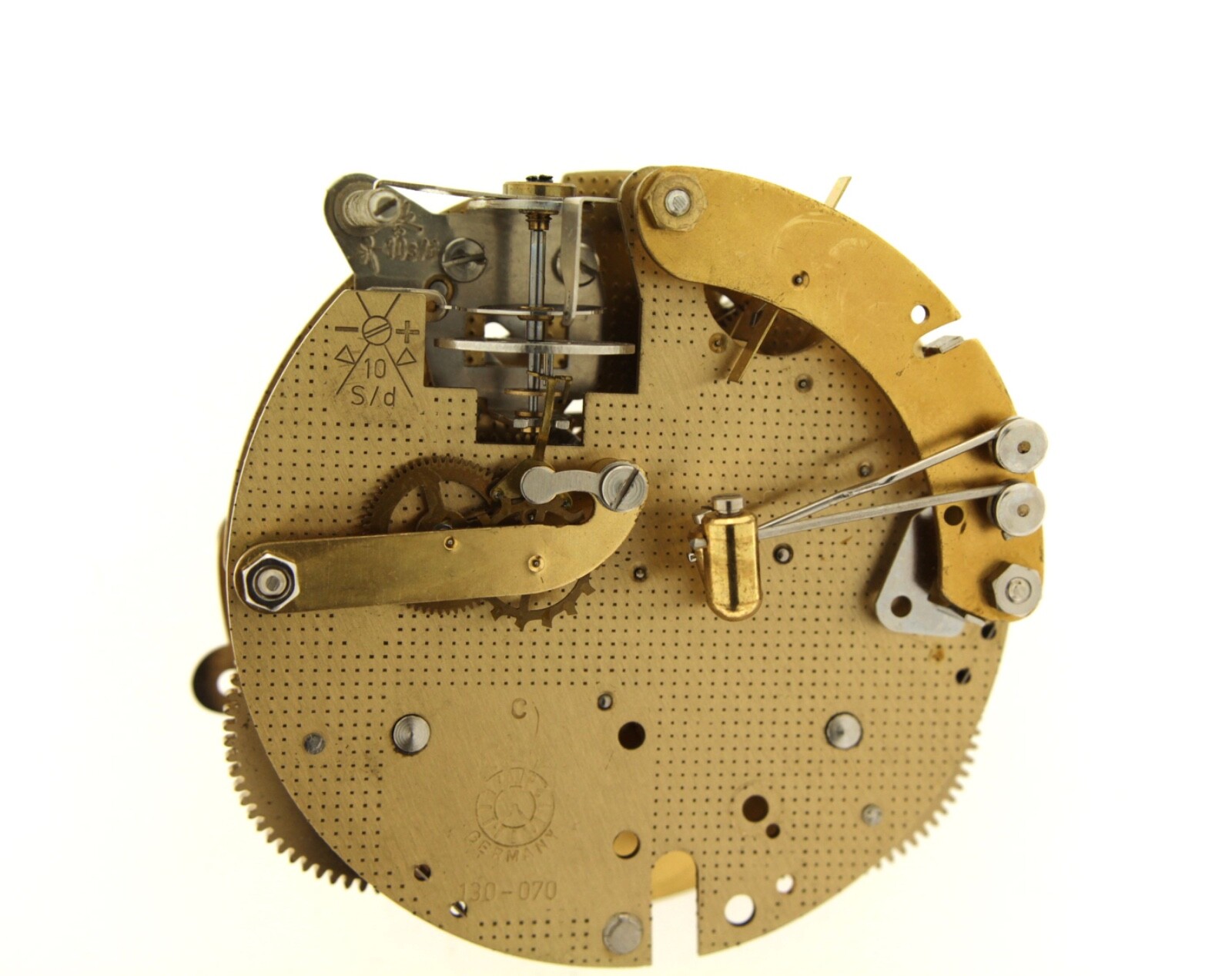 Hermle striking clock movement. H130-070 floating balance | eBay