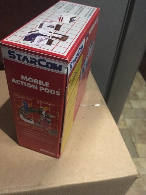 RARE Vintage 1988 Starcom Mobile Action Pod Command Post Coleco MIB for ...