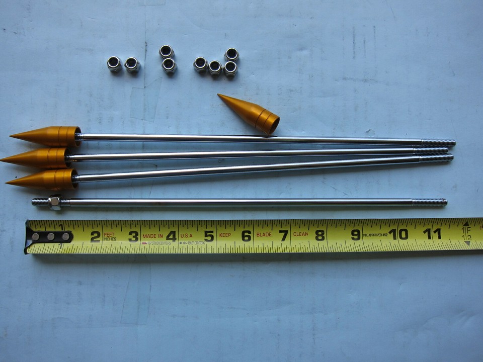 Lowrider Hydraulics extended tank rods & chrome bullets, show quality ...