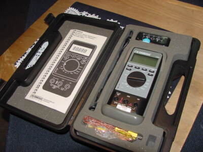 Omega HHM25 Digital Multimeter / Thermometer and Relative Humidity ...