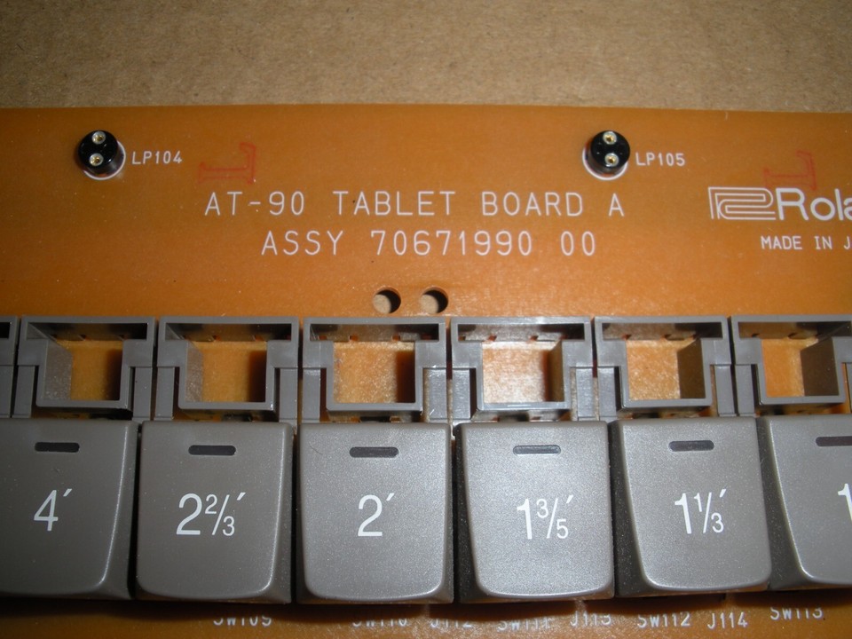Roland Atelier Organ Parts: ... AT90 Panel Board A Assy 70671990 00 | eBay