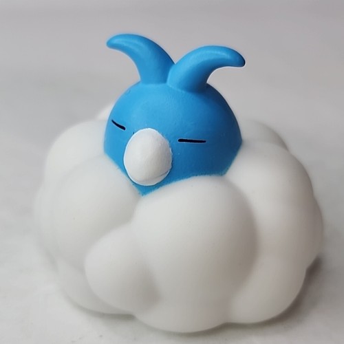 Pokemon 1.5" Swablu Sleeping Finger Puppet Mini Figure Bandai Nintendo ...