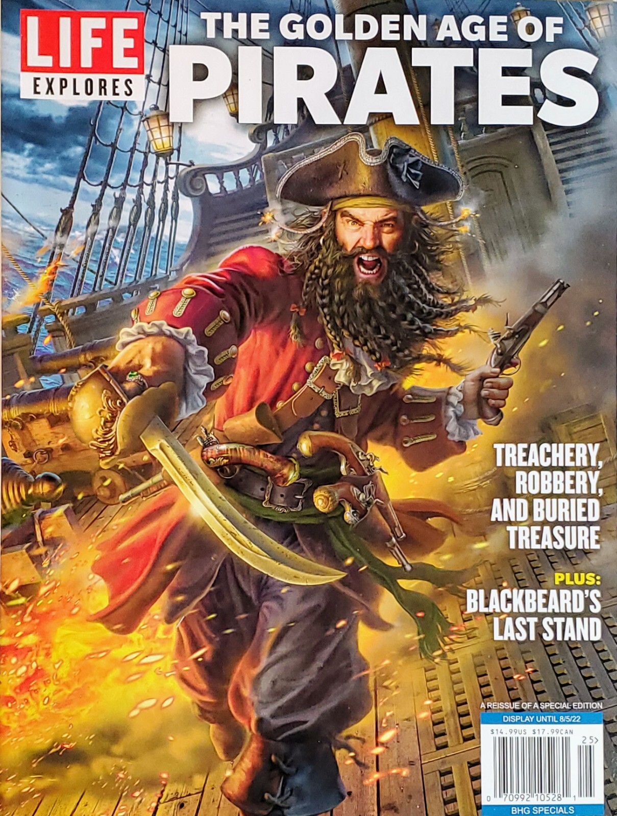 THE GOLDEN AGE Of PIRATES ☆ Time Life Magazine ☆ BLACKBEARD ☆ Treachery ...