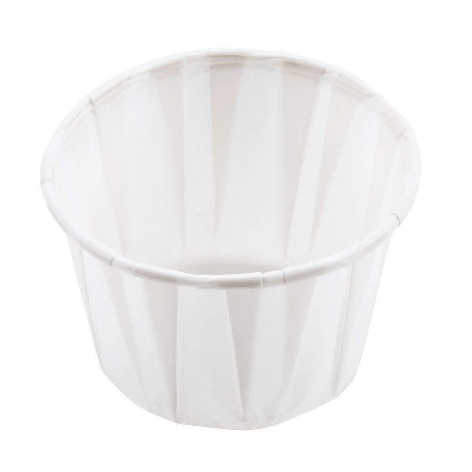 Paper Ramekin Sauce Pots Compostable Round Paper Souffle Cup Portion ...