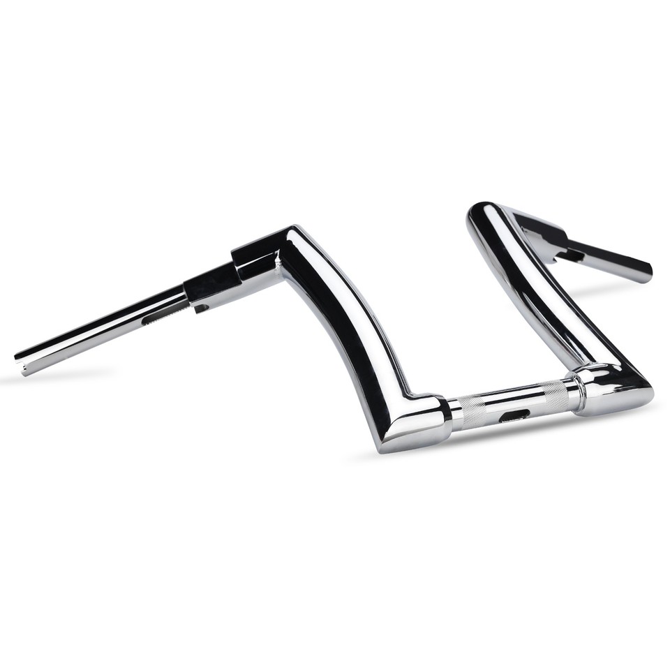 Chrome 12'' Rise 2" Ape Hanger Handlebar For Harley Touring Fatboy ...