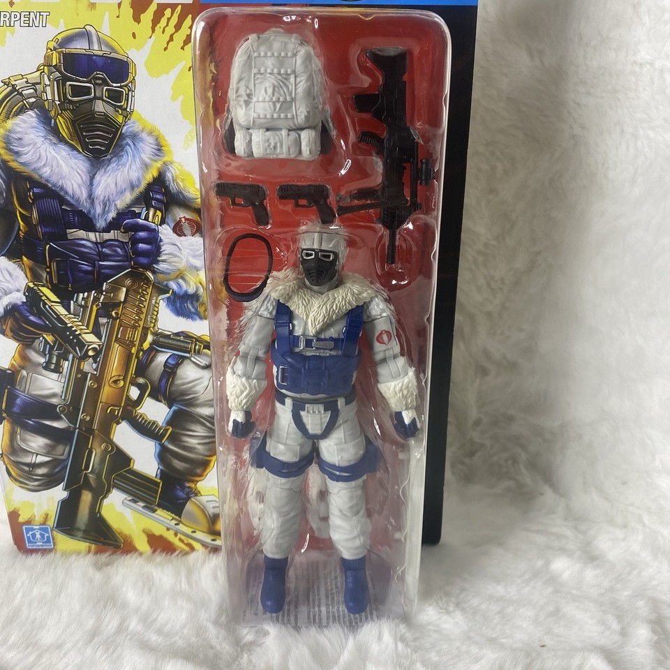 Hasbro G.I. Joe Classified Series Retro Snow Serpent 6" Action Figure ...