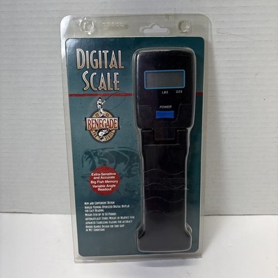 Renegade Pro Serious Digital Fish Scale Weighs Up To 50 lbs Over Size ...