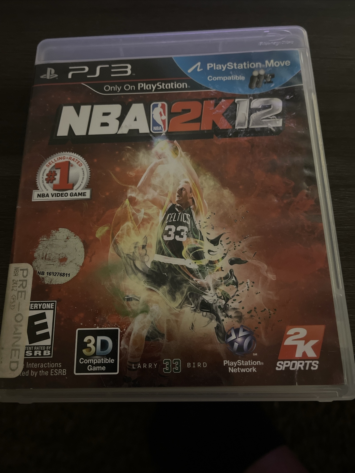 NBA 2K12 Larry Bird Cover Playstation 3 PS3 | eBay