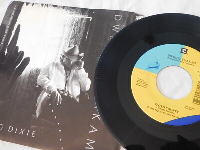 DWIGHT YOAKAM I SANG DIXIE / FLOYD COUNTY PS & 45 RPM RECORD 058 | eBay
