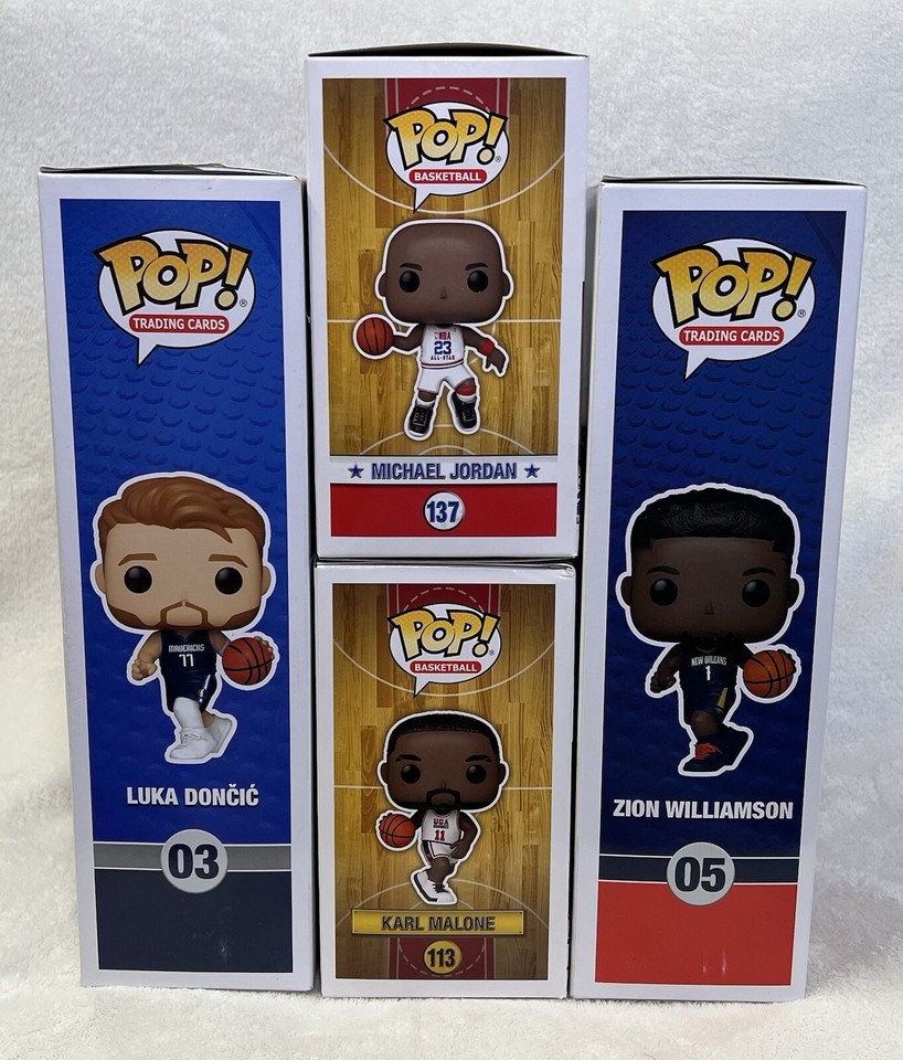 Lot Of 4 NBA Basketball Funko Pops! | eBay