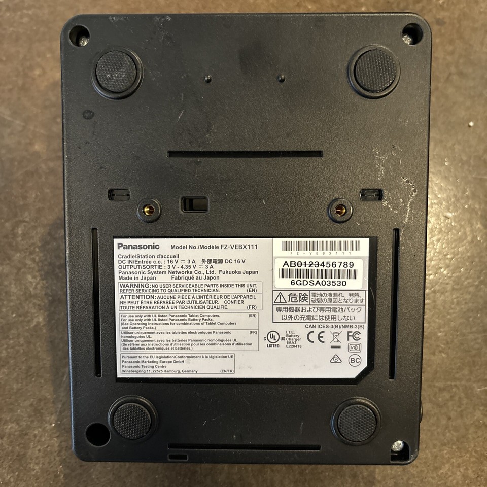 Panasonic FZ-VEBX111 Single Slot Cradle USED | eBay