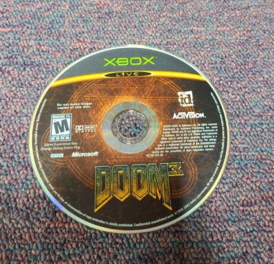 Doom 3 (Microsoft Xbox, 2005) Xbox 47875807051| eBay
