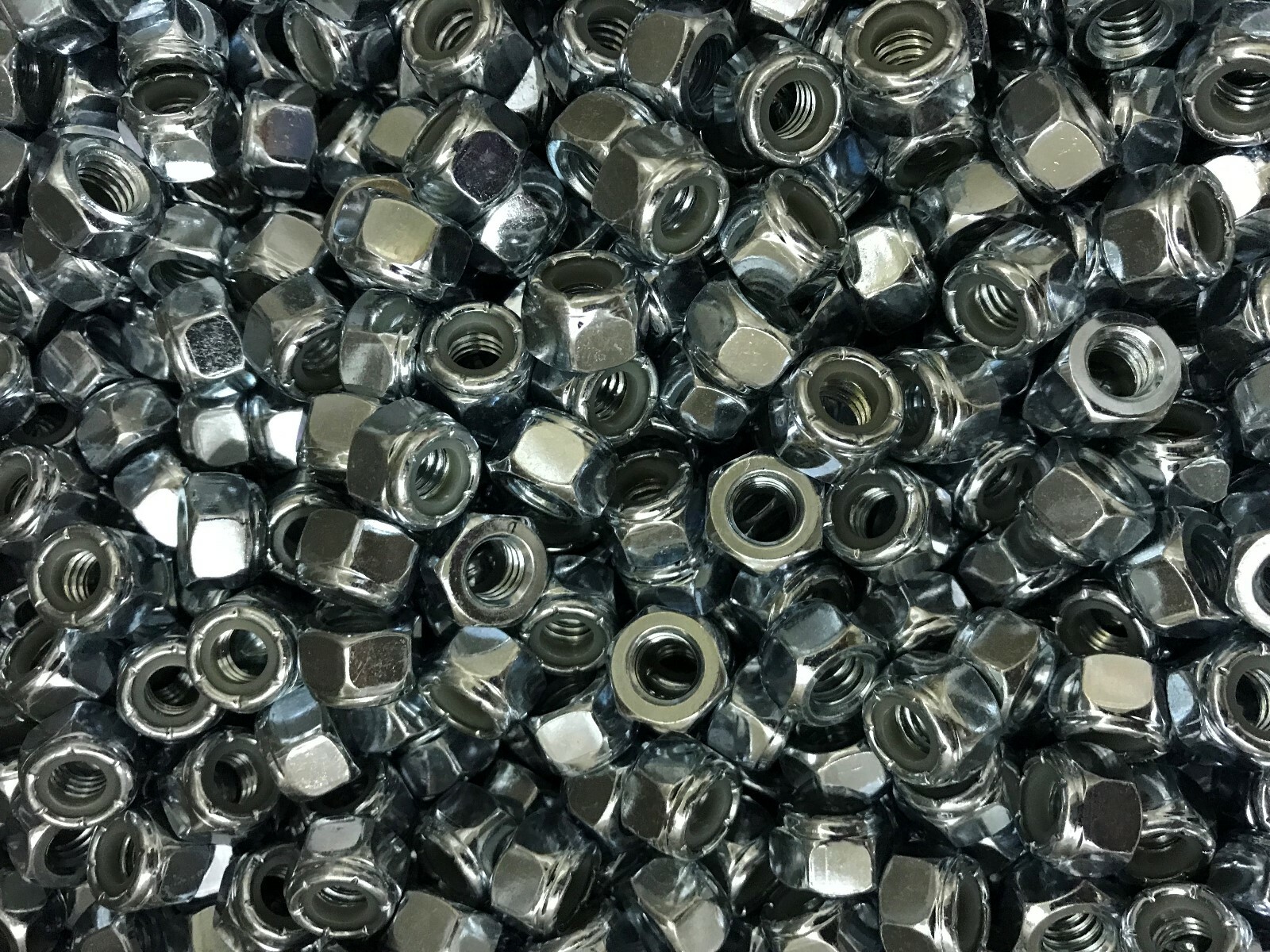 5/16-18 ZINC NYLON INSERT STOP LOCK NUT - 50 PIECES | eBay