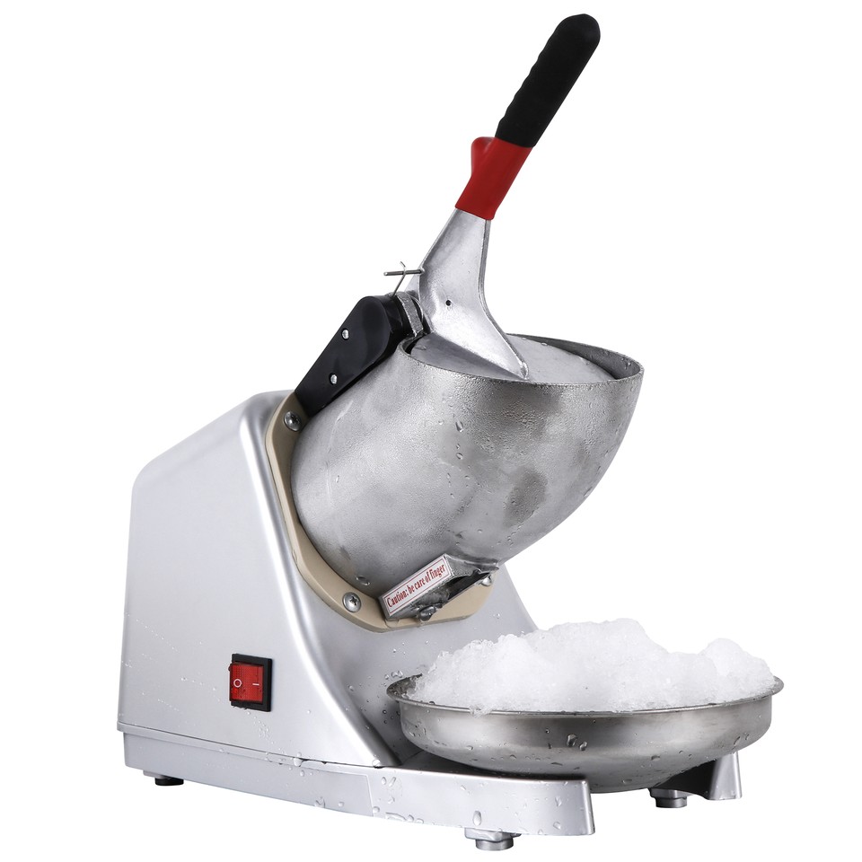 300W Ice Shaver Machine Snow Cone Maker Shaved Icee 143 lbs Electric ...
