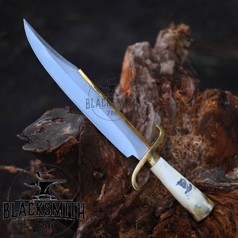 The Expendables Movie Replica Bowie Knife 17" Handmade D2 Steel ...