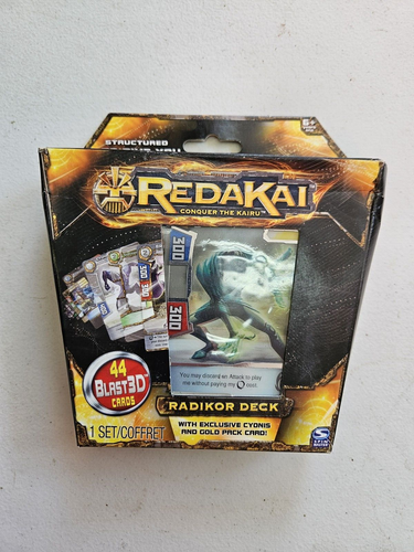 Redakai Conquer the Kairu Radikor Deck NEW sealed Trading Card Game ...