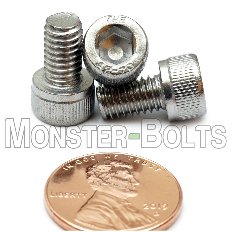 M6 Stainless Steel Socket Head Cap Screws, A2 / 18-8 Metric DIN 912, 1. ...