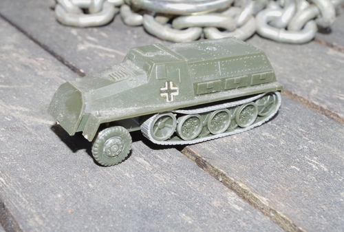ROCO SDKFZ 251 HALF TRACK ALLEMAND WWII HO 1/87 TRES BON ETAT made in ...