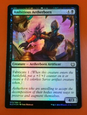 1x Ambitious Aetherborn | FOIL | Kaladesh | MTG Magic Cards | eBay