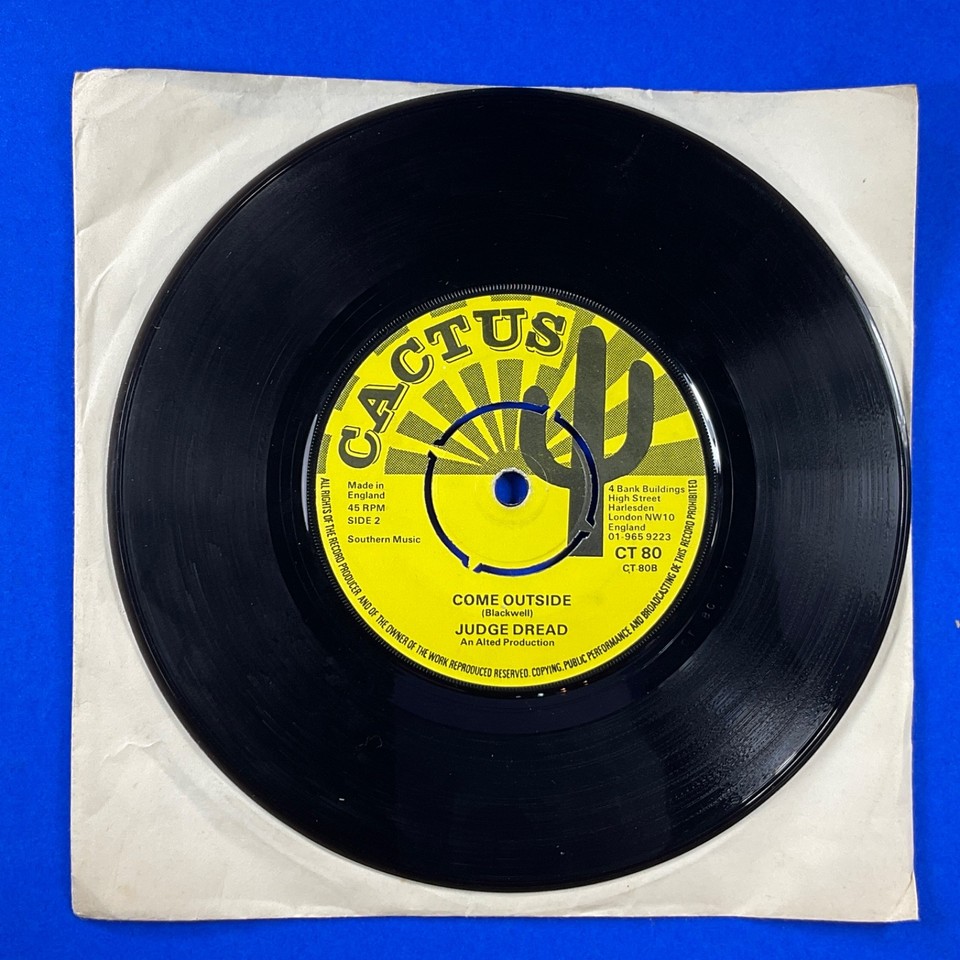 Judge Dread, Christmas in Dreadland 7’ Vinyl Single Record | eBay UK