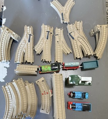 Thomas and Friends Train Lot- Motorized Christmas Toy untested 47 Piece ...