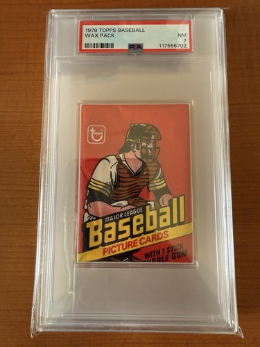 1978 Topps Baseball Wax Pack PSA 7 | eBay