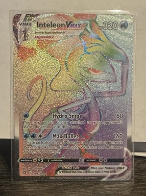 Inteleon VMAX (Secret) 195/192 Swsh02: Rebel Clash Holo | eBay