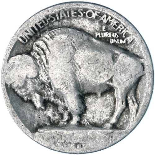 1913 S Buffalo Nickel Type 1 Raised Mound Date Worn Off Fair FR | eBay