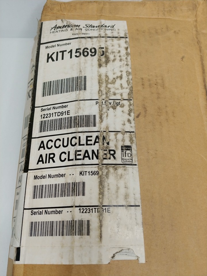 American Standard KIT15695 ACCUCLEAN AIR CLEANER New-Old Stock | eBay
