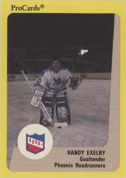 1989-90 Procards IHL - #115 Randy Exelby (RC) for sale online | eBay
