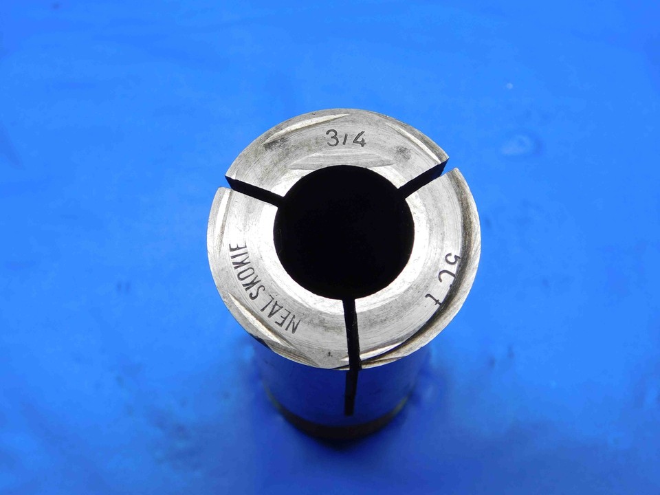 3/4" 5C T MILLING LATHE TURNING COLLET .750 CAPACITY ROUND SMOOTH NEAL ...