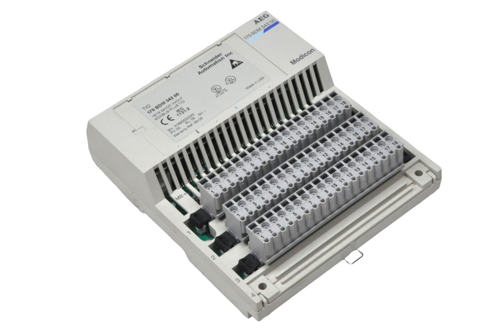 Schneider Electric MODICON AEG TSX module I/O, TIO 170 BDM 342 00 ...