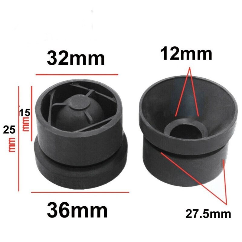 4Pcs Engine Cover Grommet Rubber Buffer Bumper Mounting Stop Jounce ...