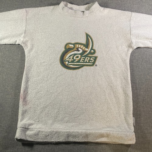 Woolly Threads UNC Charlotte 49ers Crew Neck Sweater Mens Large ...