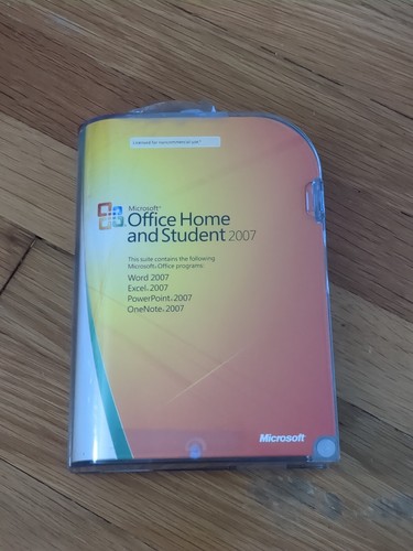 Microsoft Office 2007 Home and Student w/Product Key - Excel, Word ...