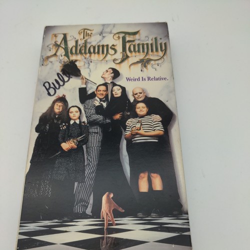 The Adams Family 1992 VHS RARE ORIG McDonald's Promotion Comedy Creepy ...