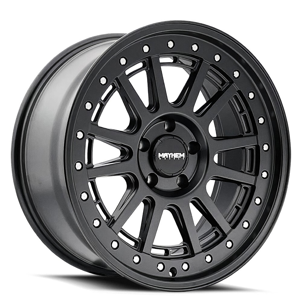 Mayhem 8305 Compass 20x9 5x5.5/5x139.7 0 Black Wheels(4) 108.1 20" inch ...