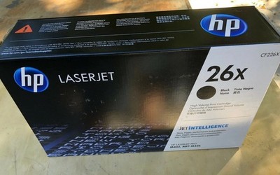 BRAND NEW AND GENUINE HP 26X CF226X IN SEALED RETAIL BOX HIGH CAPACITY ...
