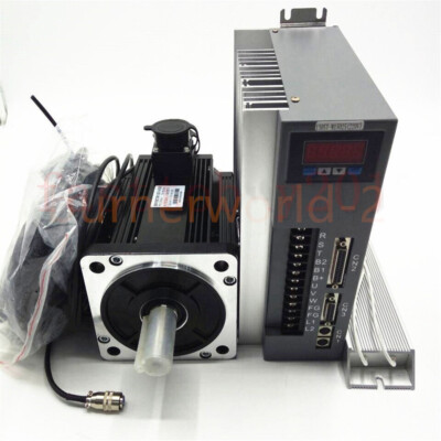3.8KW 15NM AC 220V Servo Motor CNC Servo Driver Kit NEMA52 for CNC ...