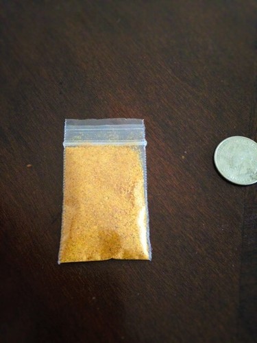 2.3 Grams Aji Amarillo Powder sample chile spice Cusqueno Hen chili ...